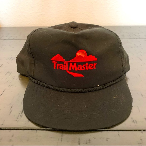 Vintage | Accessories | Vintage 9s Trailmaster Outdoorsman Snapback Hat ...